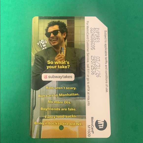 Other | Instagram Subway Takes Metrocard Metro Card Subwaytakes Mta New ...